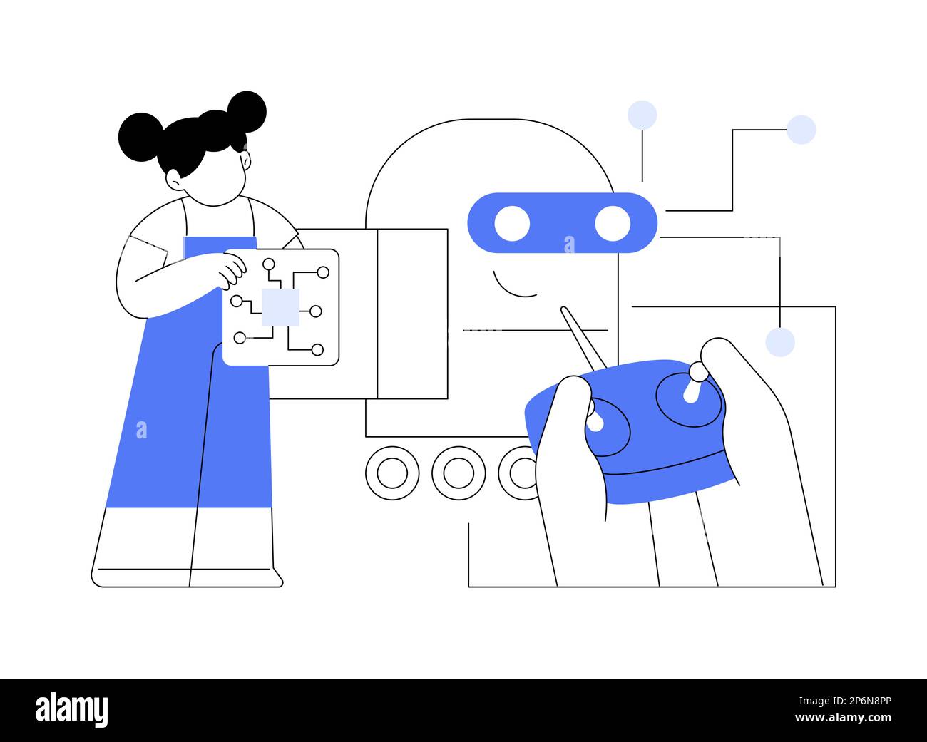 Engineering for kids abstract concept vector illustration Stock Vector ...