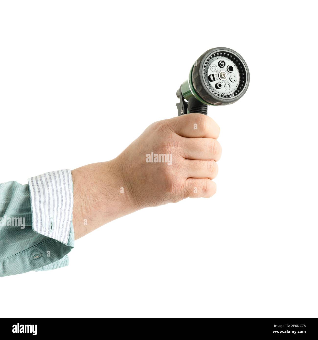 Holding gun first person hi-res stock photography and images - Alamy