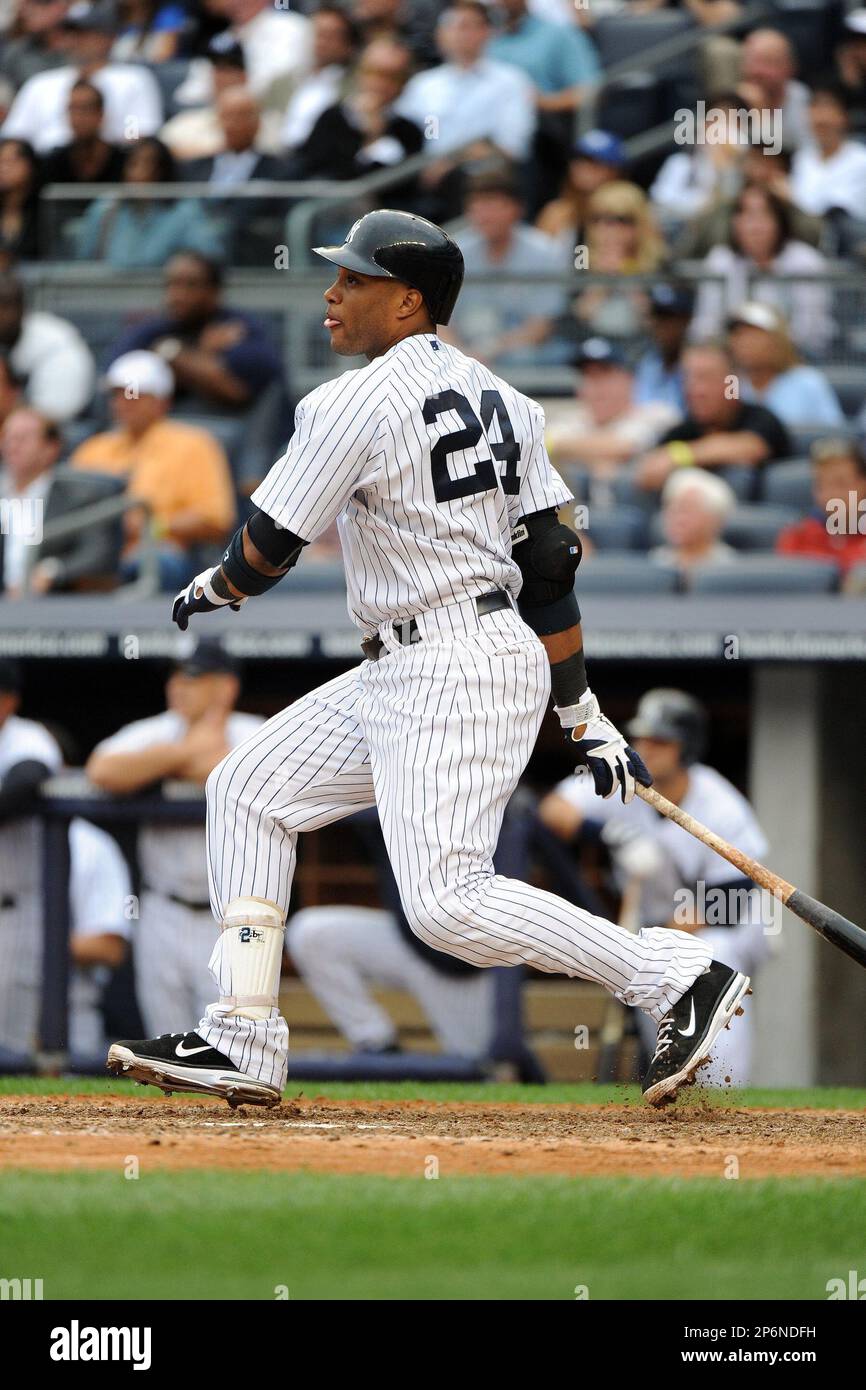 New York Yankees second baseman Robinson Cano #24 during a game against ...
