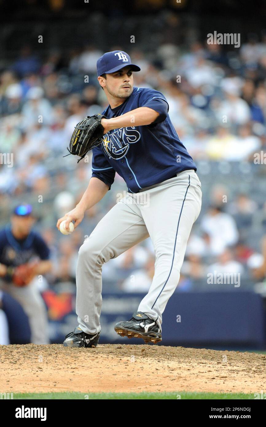 Tampa Bay Rays pitcher Brandon Gomes #47 during a game against the New ...