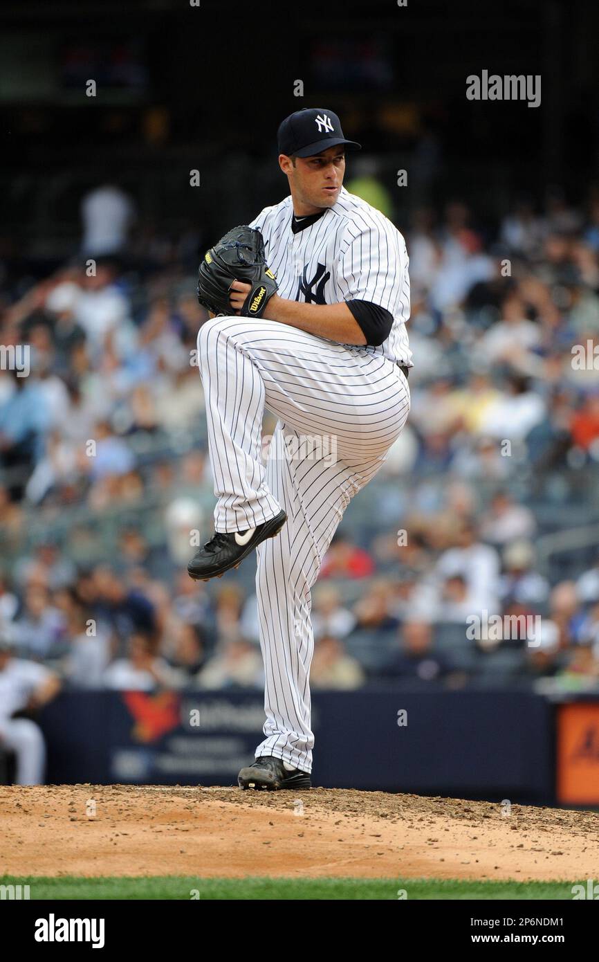 New York Yankees pitcher George Kontos #70 during a game against the ...