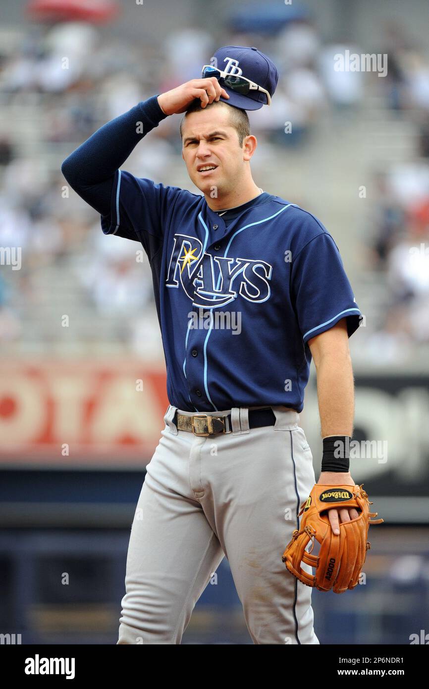 Tampa Bay Rays infielder Evan Longoria #3 during a game against the New ...