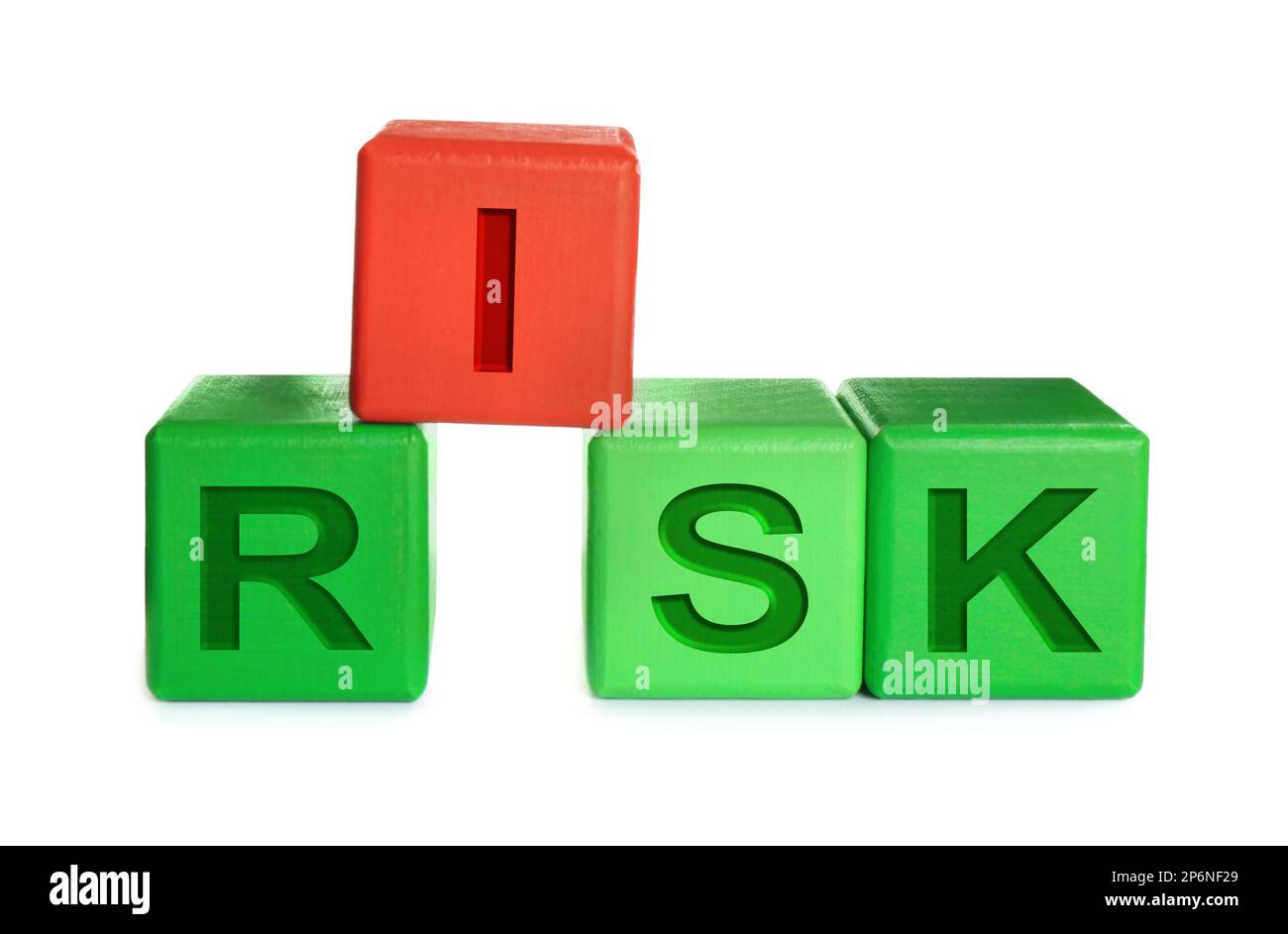 Wooden cubes word leadership Cut Out Stock Images & Pictures - Alamy