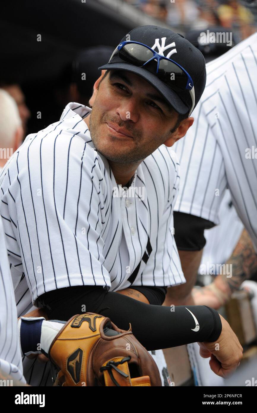 New York Yankees infielder Eric Chavez #12 during a game against the ...