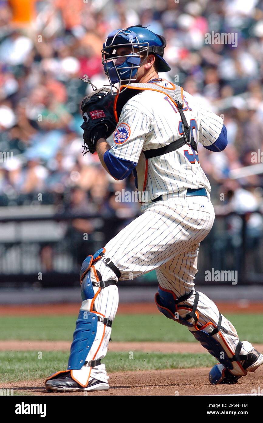 New York Mets catcher Josh Thole #30 during a game against the Milwakee ...