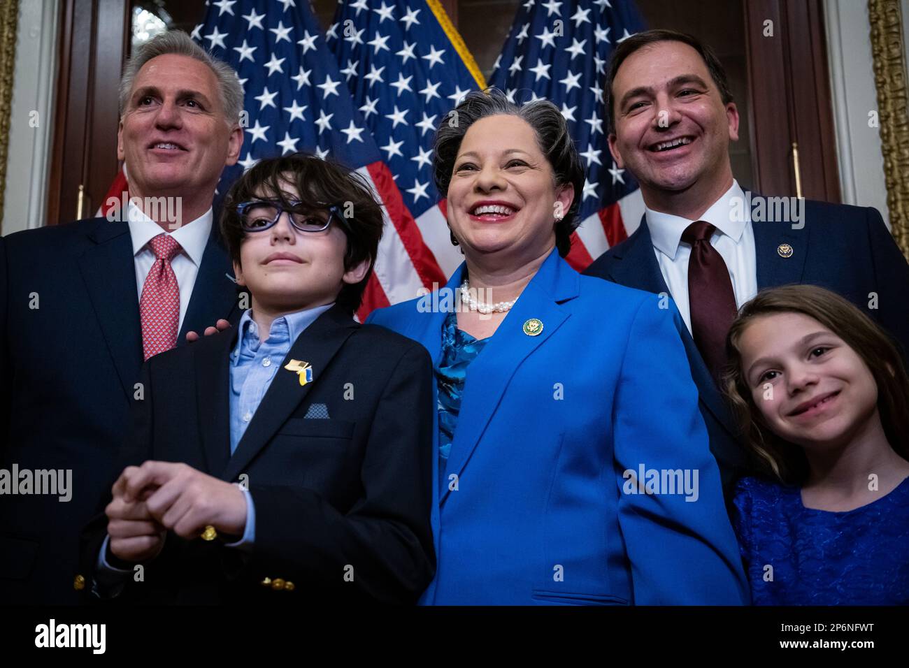 Washington, USA. 07th Mar, 2023. Speaker of the House Kevin McCarthy (R ...