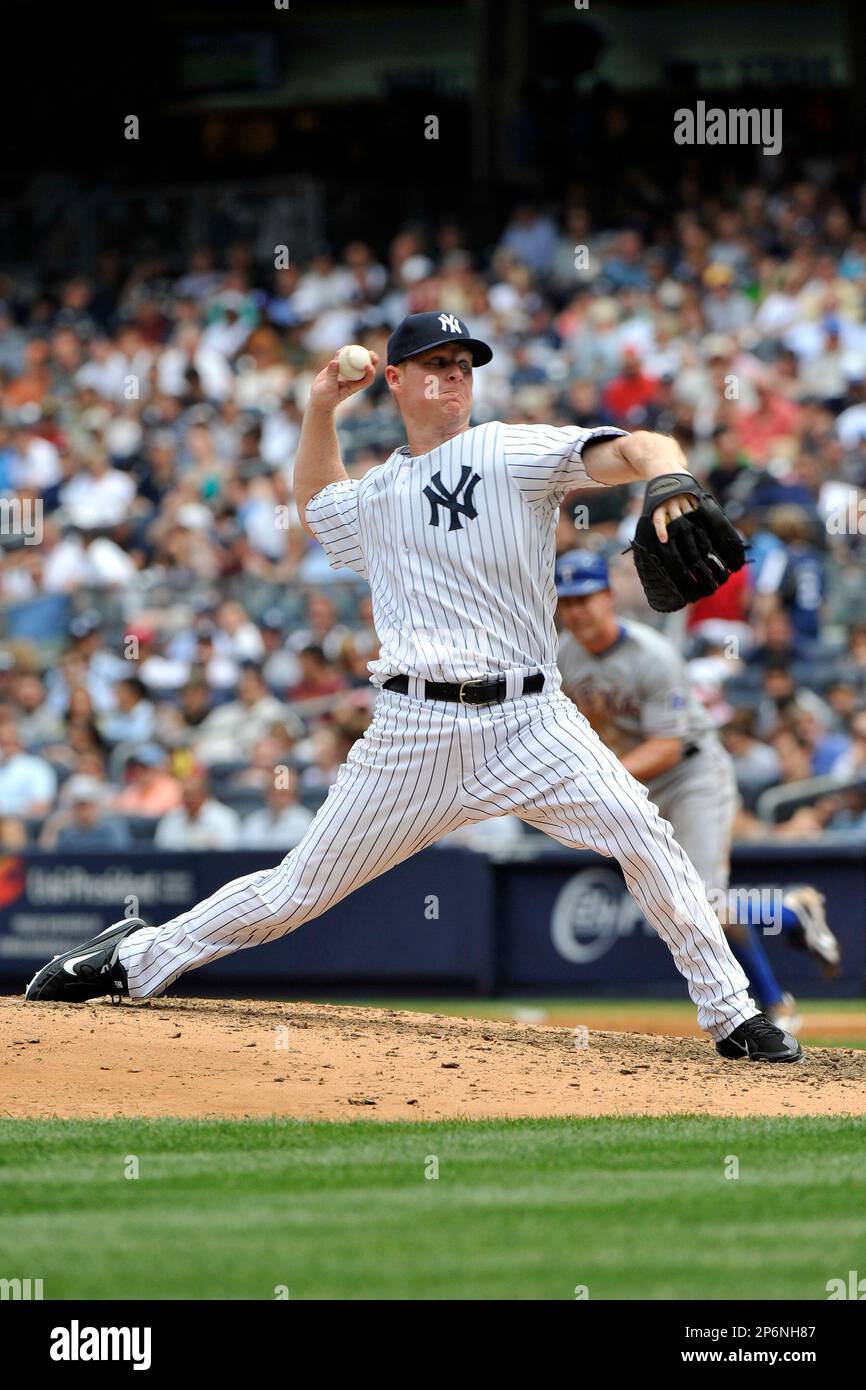 New York Yankees pitcher Brian Gordan #22 during a game against the ...