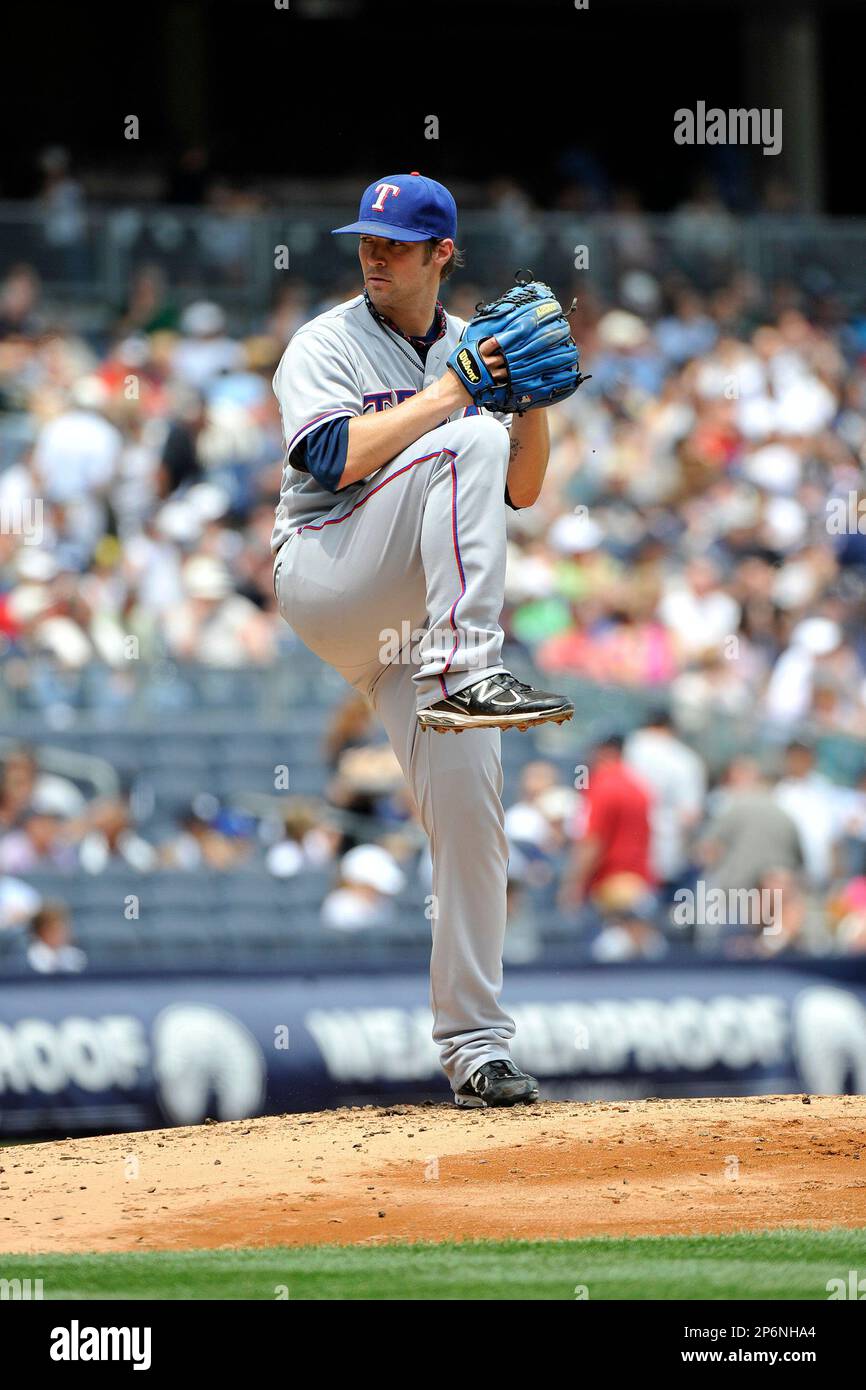 Texas Rangers pitcher C.J. Wilson #36 during a game against the New ...