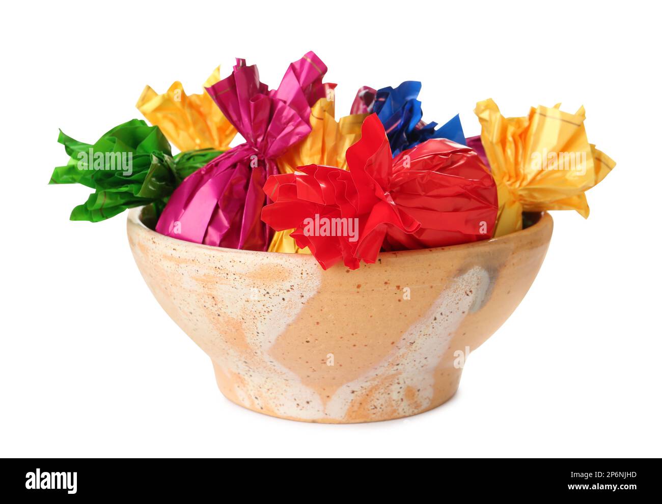 Candy in different wrappers Cut Out Stock Images & Pictures - Alamy