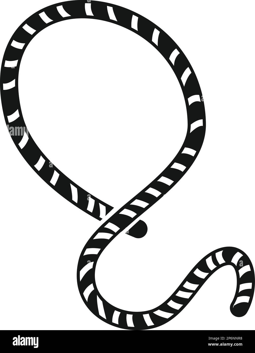 Western Rope Border Vector