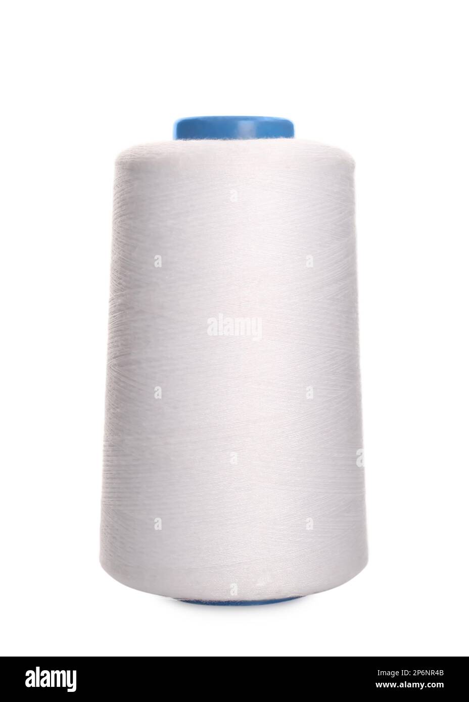 Spool of sewing thread isolated on white Stock Photo - Alamy