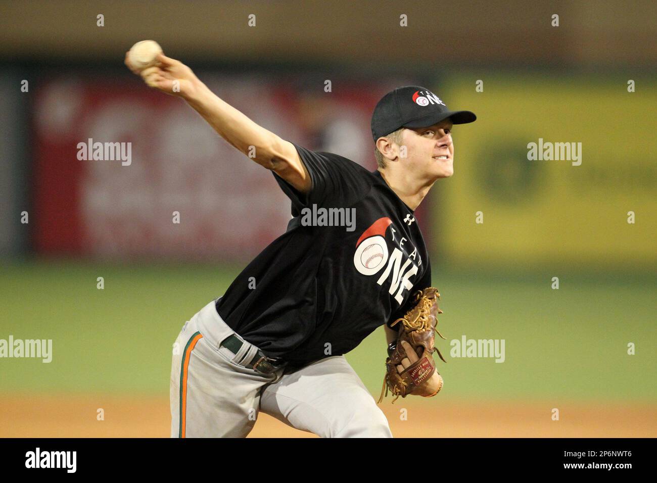 Connor Jones during the Team One Futures Showcase East at Roger Dean ...