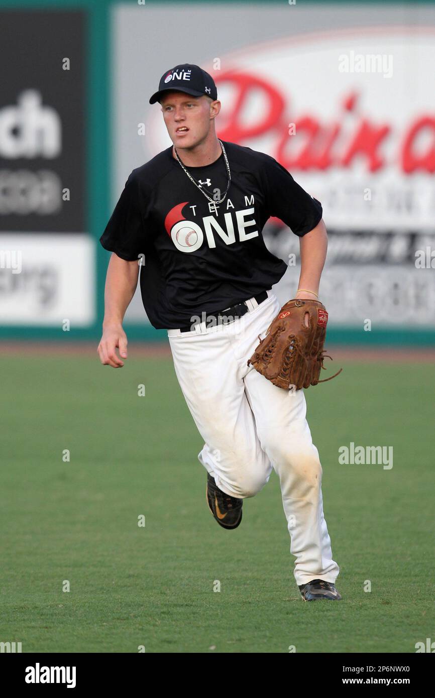 Trey Amburgey during the Team One Futures Showcase East at Roger Dean ...
