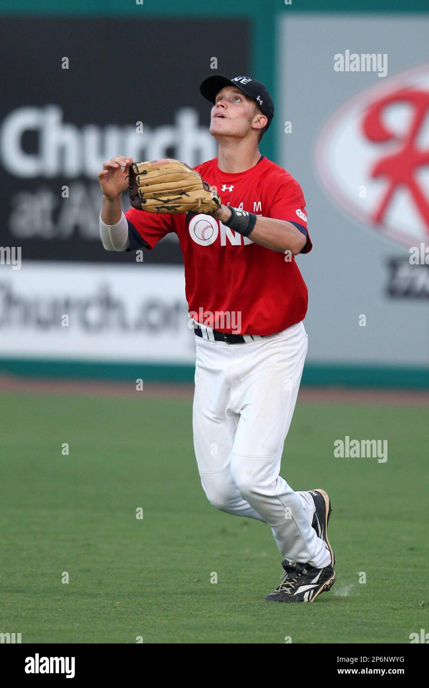 Eric Knox during the Team One Futures Showcase East at Roger Dean ...