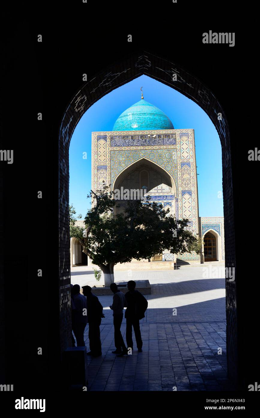 Kalan Mosque in the old city of Bukhara, Uzbekistan Stock Photo - Alamy