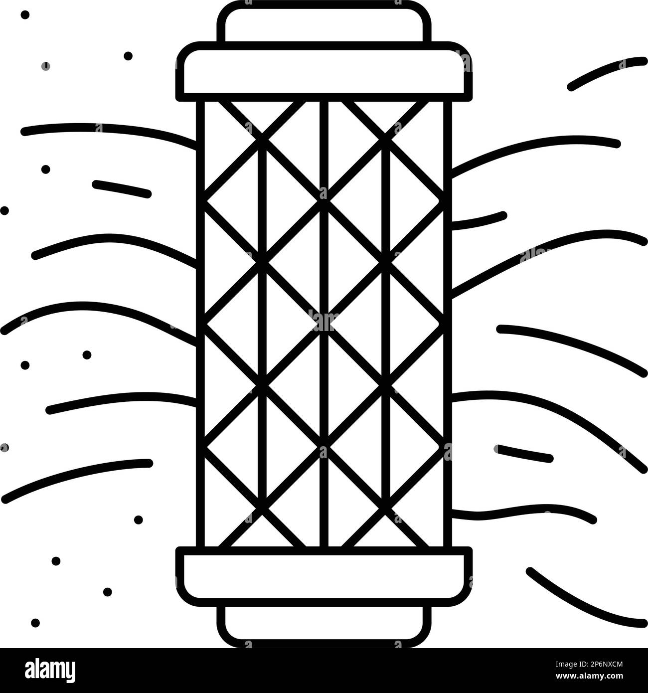 filter air line icon vector illustration Stock Vector Image & Art - Alamy