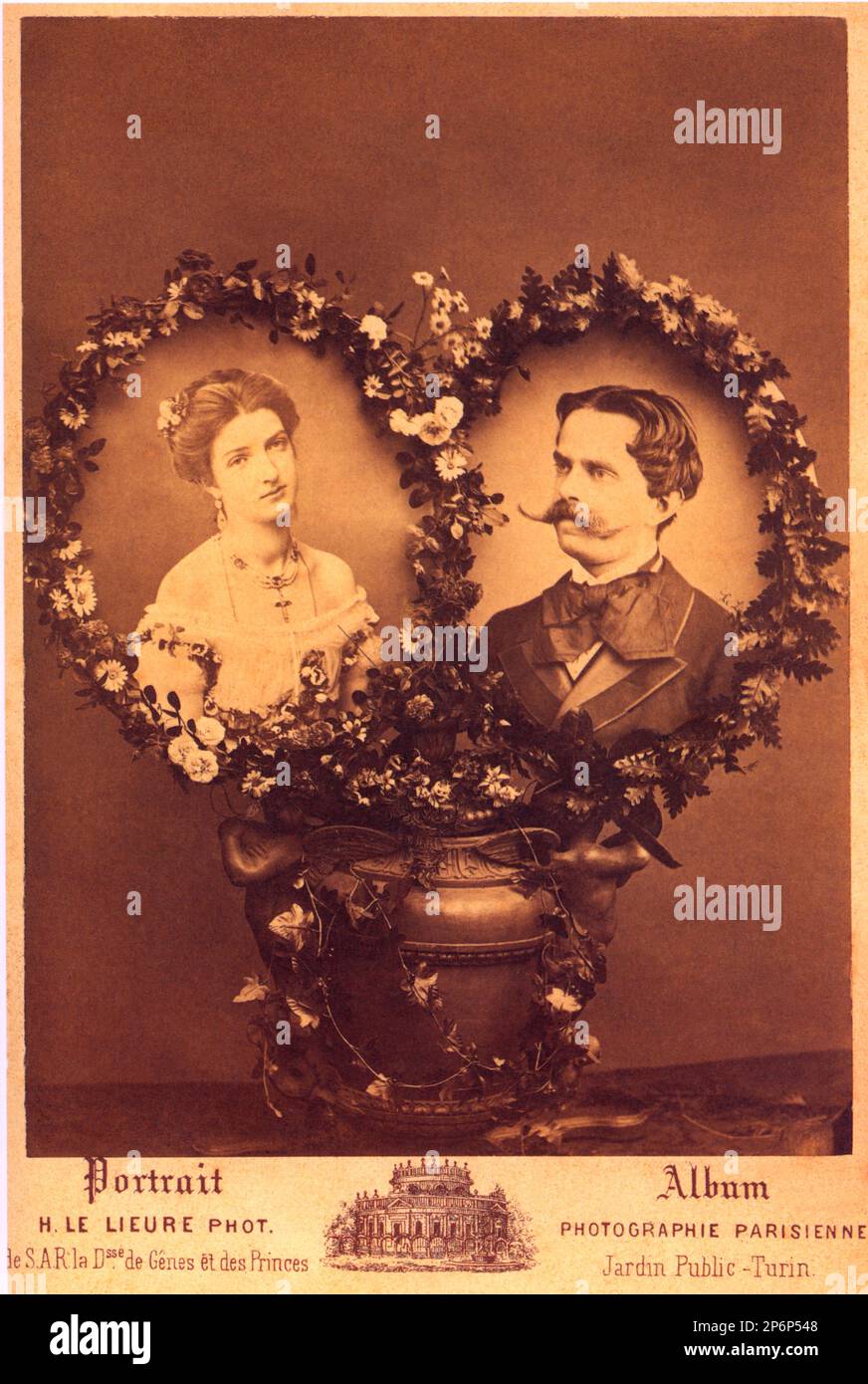 1868 : The Queen MARGHERITA di SAVOIA ( born SAVOIA-GENOVA, Torino 1851 ...