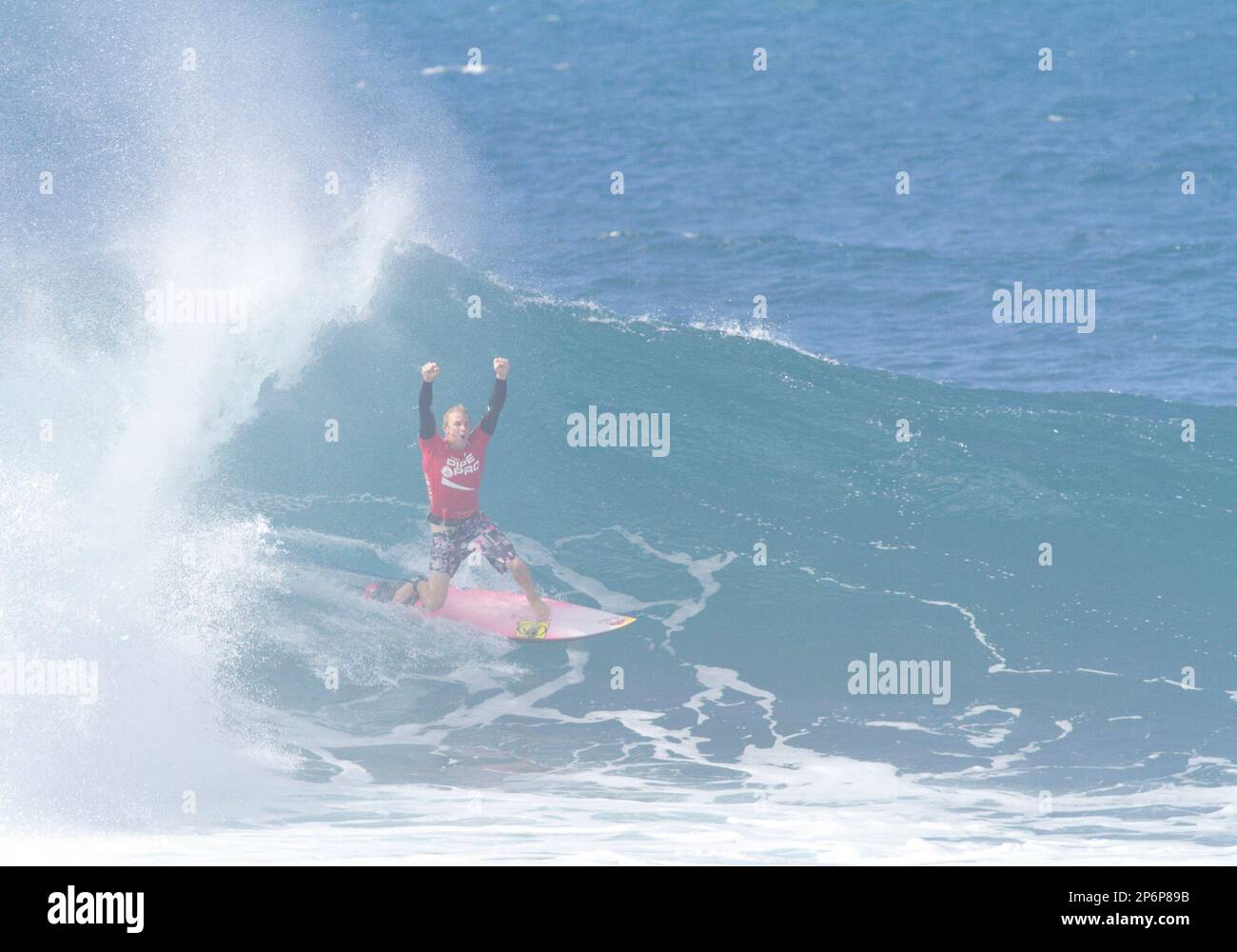 February 1, 2012: Jamie O'Brien in action during the final round of ...