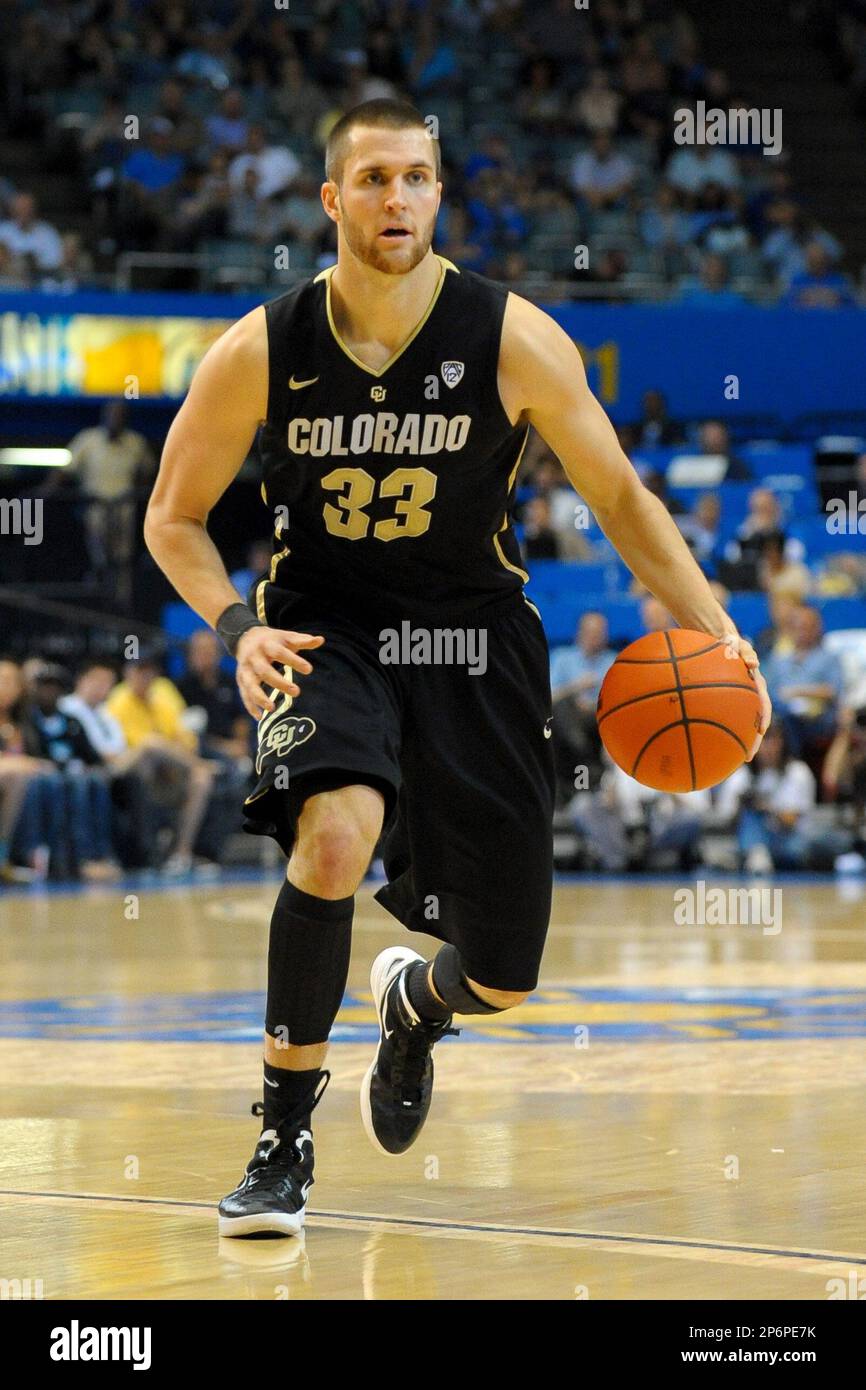January 28, 2012: Los Angeles, CA. Colorado Buffaloes forward Austin ...
