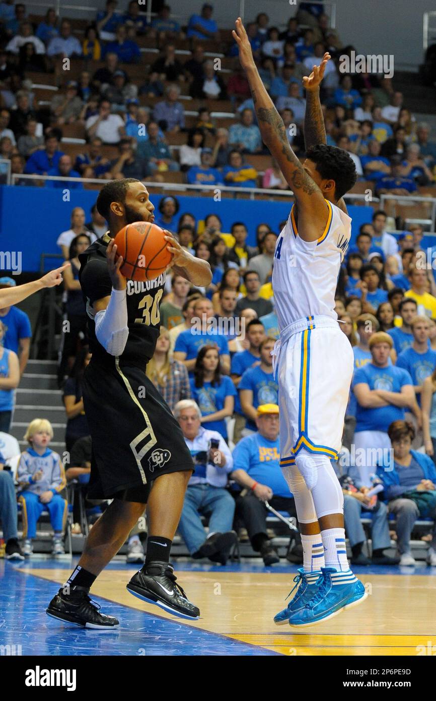 January 28, 2012: Los Angeles, CA. Colorado Buffaloes guard Carlon ...