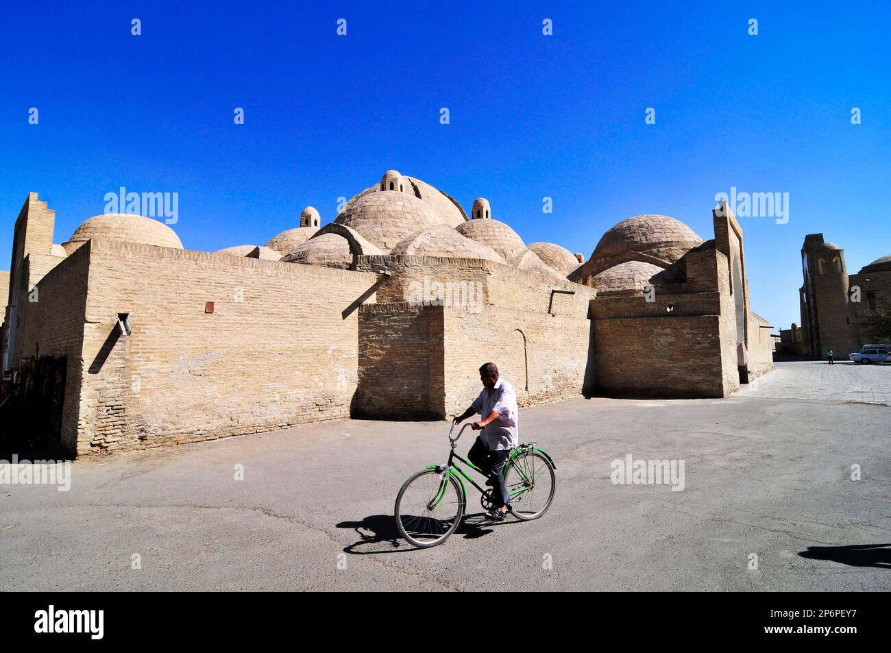 Trading Domes in the old city of Bukhara, Uzbekistan Stock Photo - Alamy
