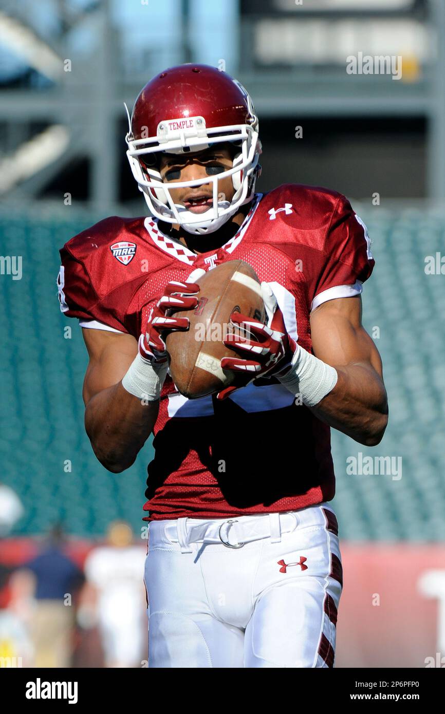 Temple University Owls receiver Rod Streeter (18) during game against ...