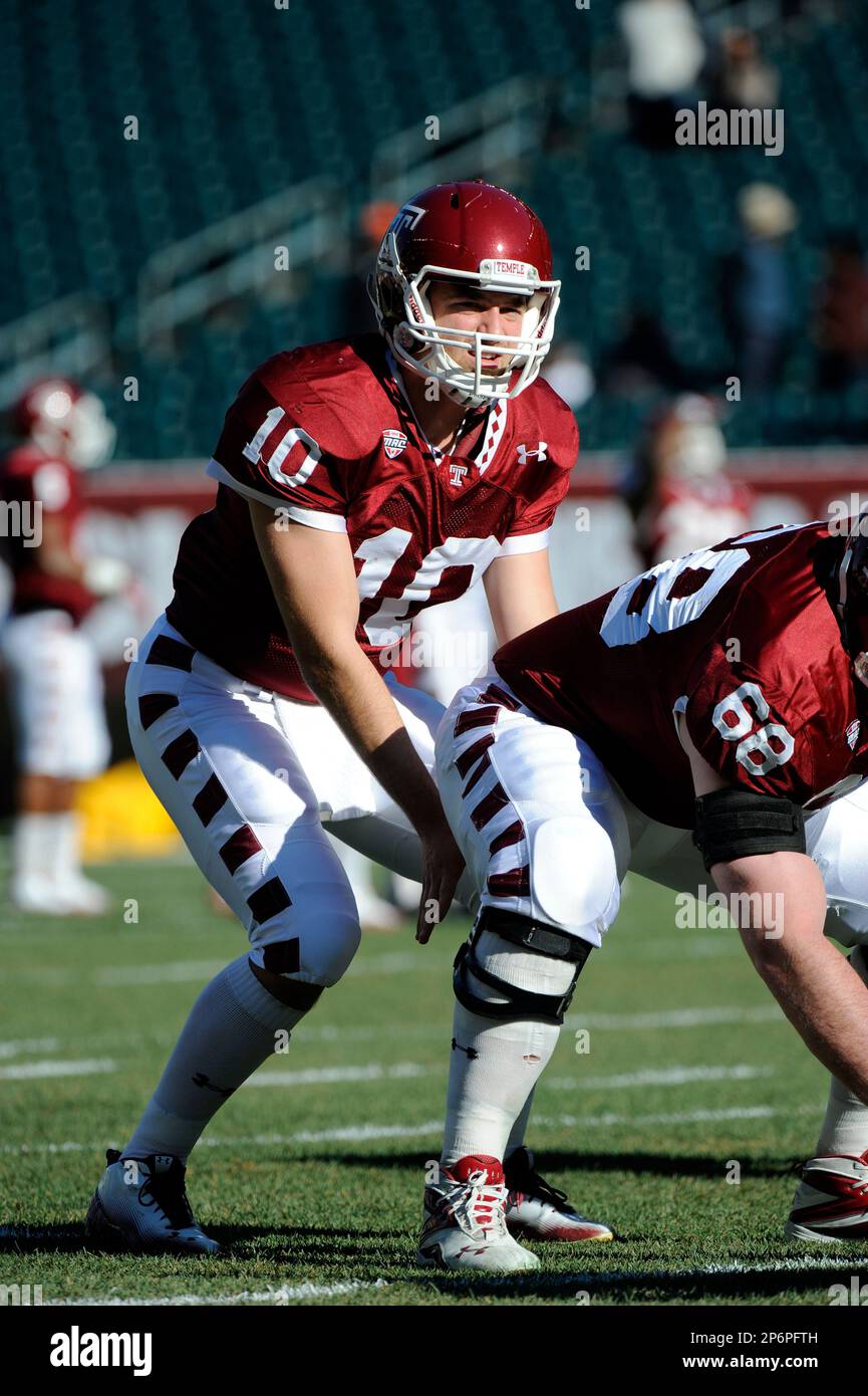 Temple University Owls quarterback Chris Coyer (10) during game against ...