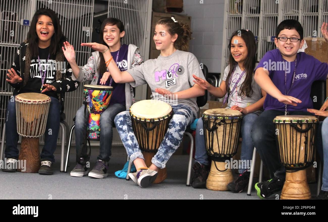 Metropolitan Elementary School of Design at Wynn Seale students, from ...