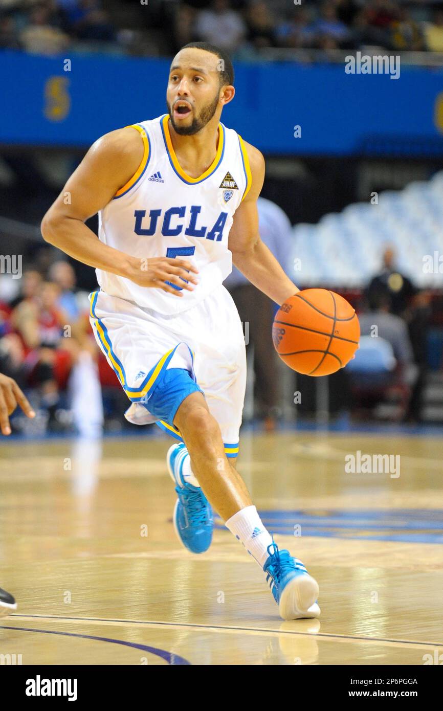 January 26, 2012: Los Angeles, CA. UCLA Bruins guard Jerime Anderson #5 ...