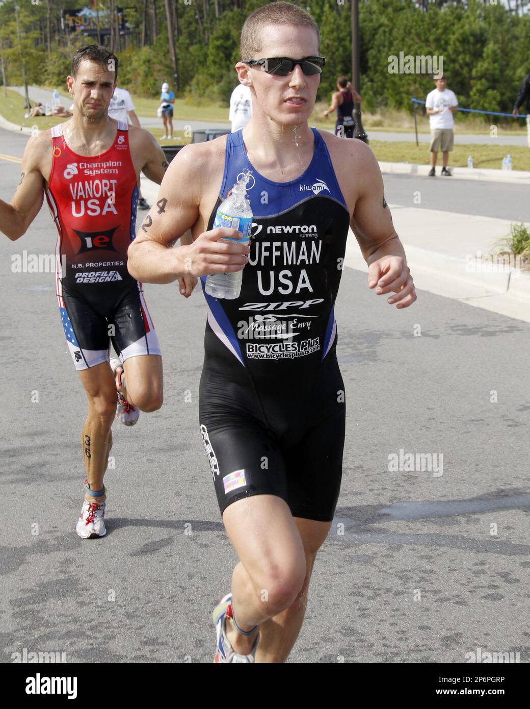 William Huffman, of Dallas, Texas, at the 2011 Myrtle Beach ITU ...