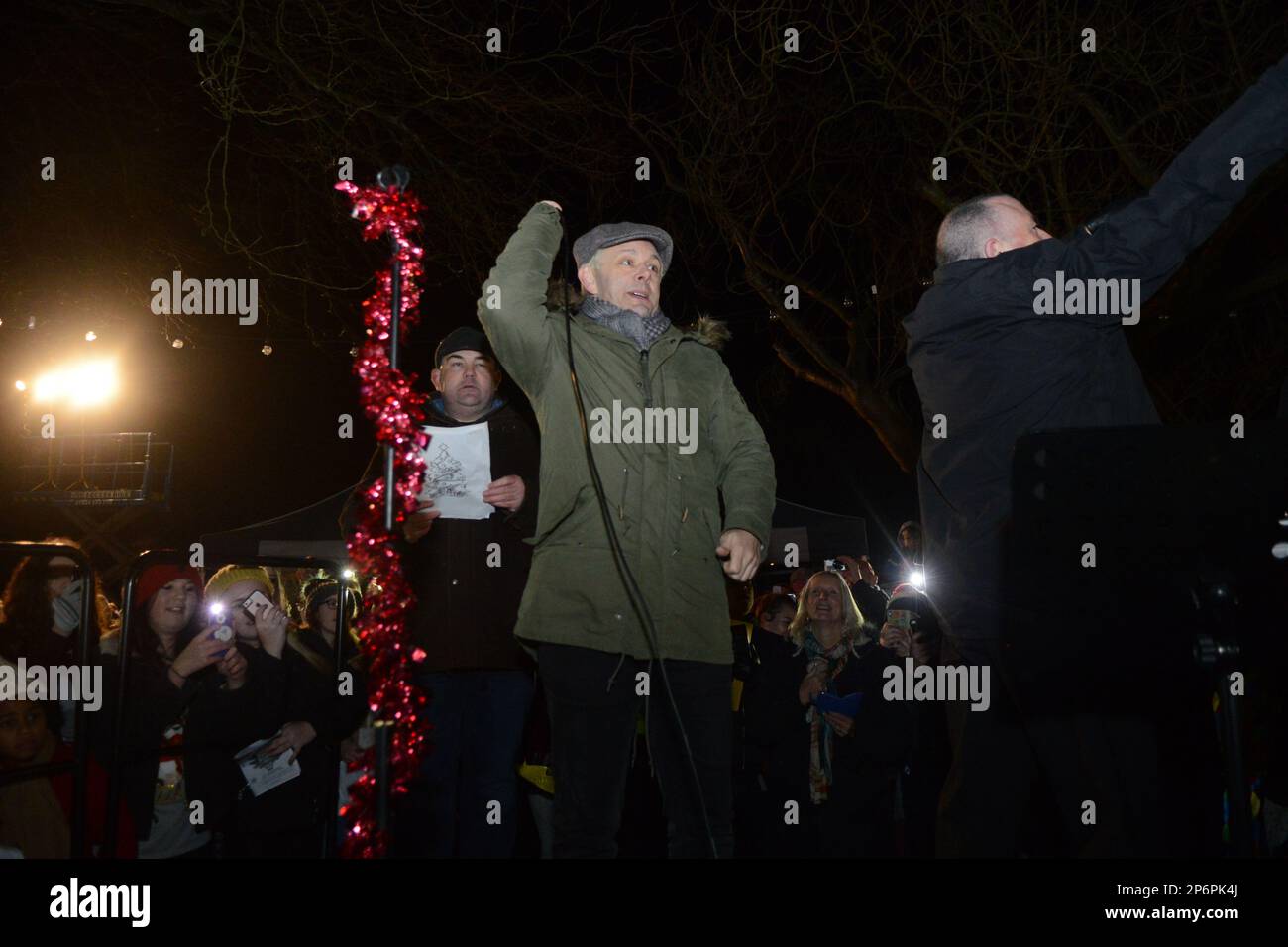 SWANSEA, 24nd NOVEMEBR 2017. The big Christmas switch-on in ...