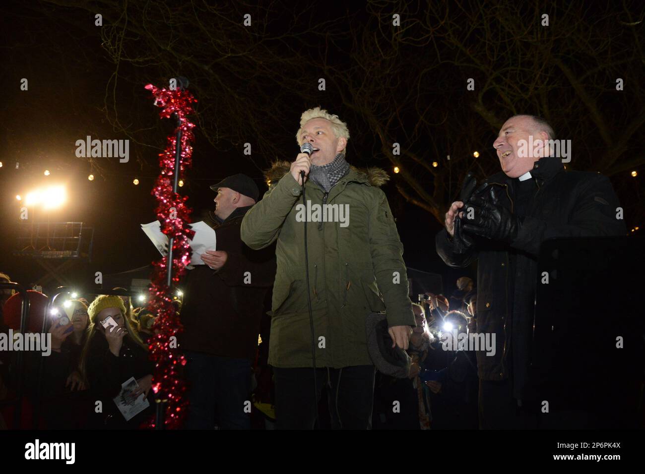 SWANSEA, 24nd NOVEMEBR 2017. The big Christmas switch-on in ...