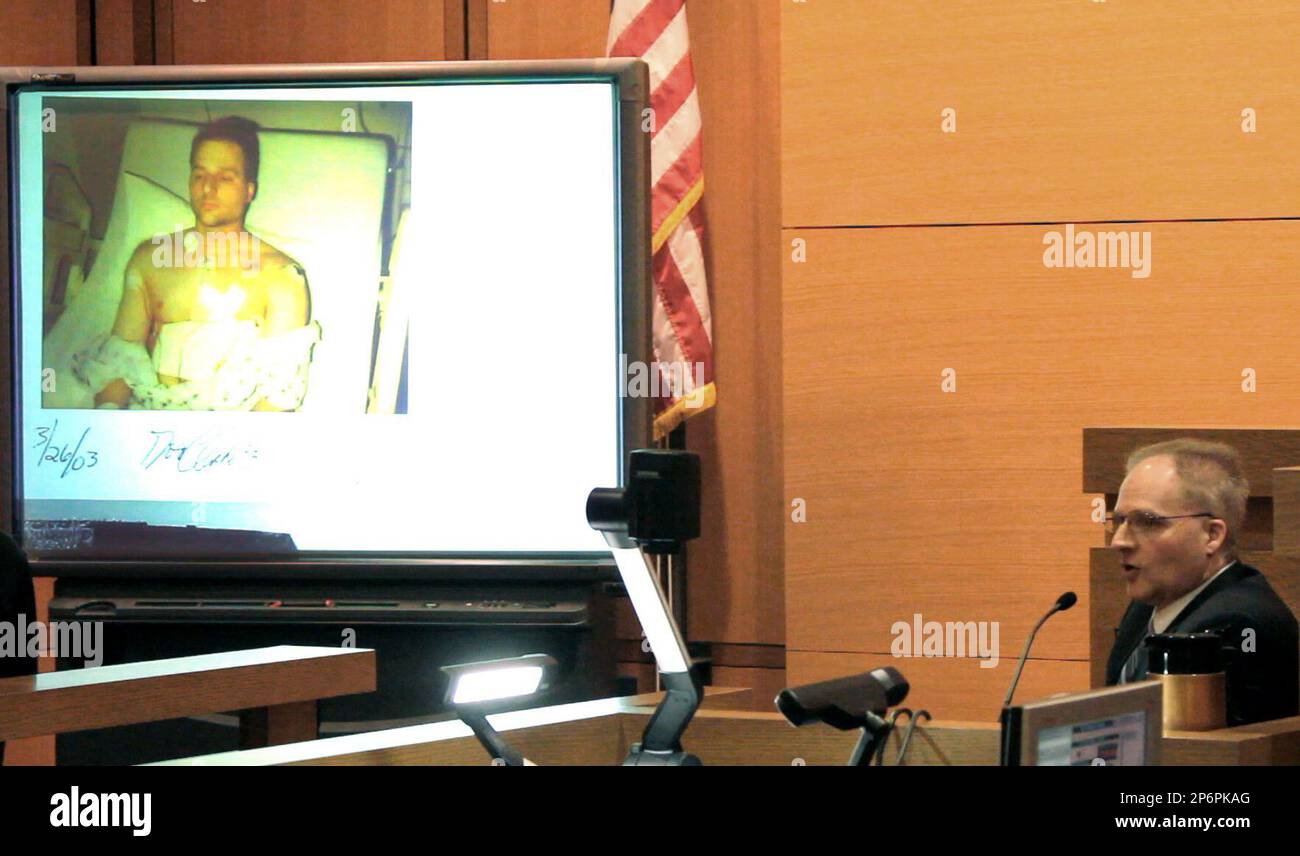 Paul Christos of White Plains, N.Y. testifies during the murder trial ...