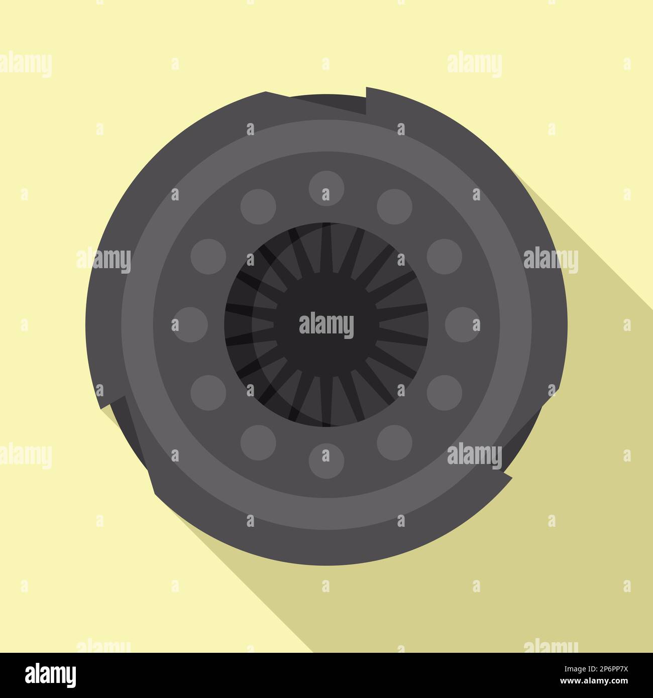 Clutch disc kit car Stock Vector Images - Alamy