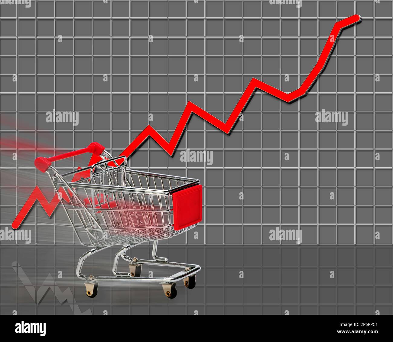 Price of living shopping basket hi-res stock photography and images - Alamy