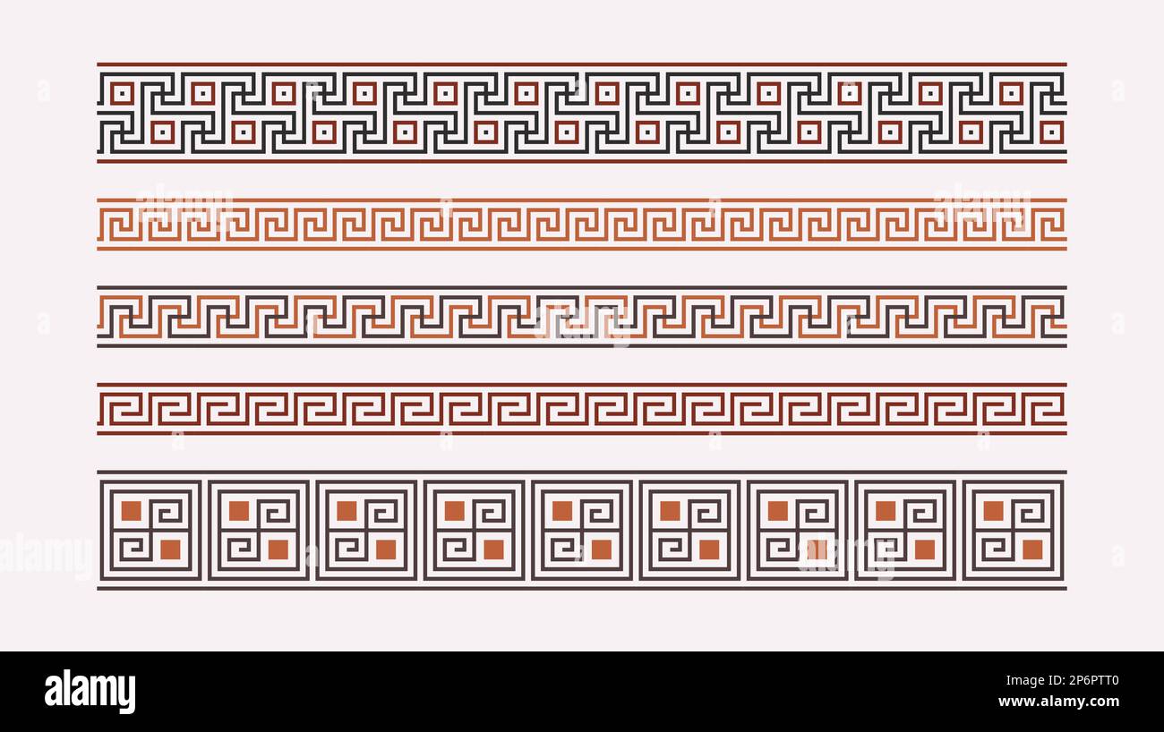 Grecian pottery Stock Vector Images - Alamy
