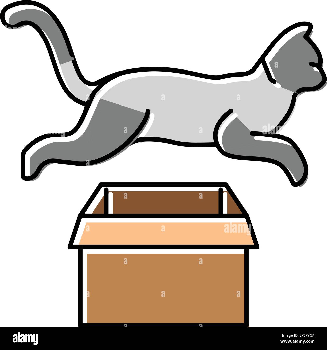 above preposition english color icon vector illustration Stock Vector ...