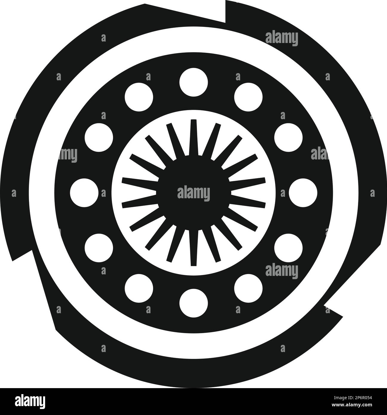 Auto disc cover Stock Vector Images - Alamy