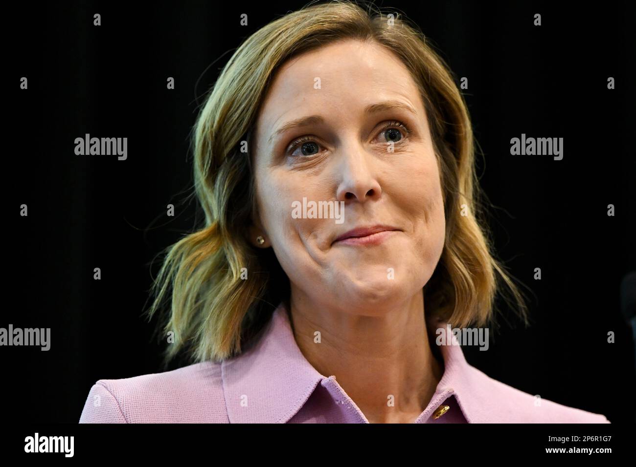 General Manager of IBM Ecosystem Kate Woolley speaks during the ...