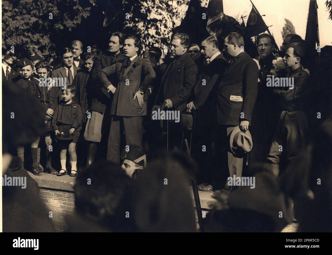 Mussolini Discorso Lecce Italy Map Venice – J Italy