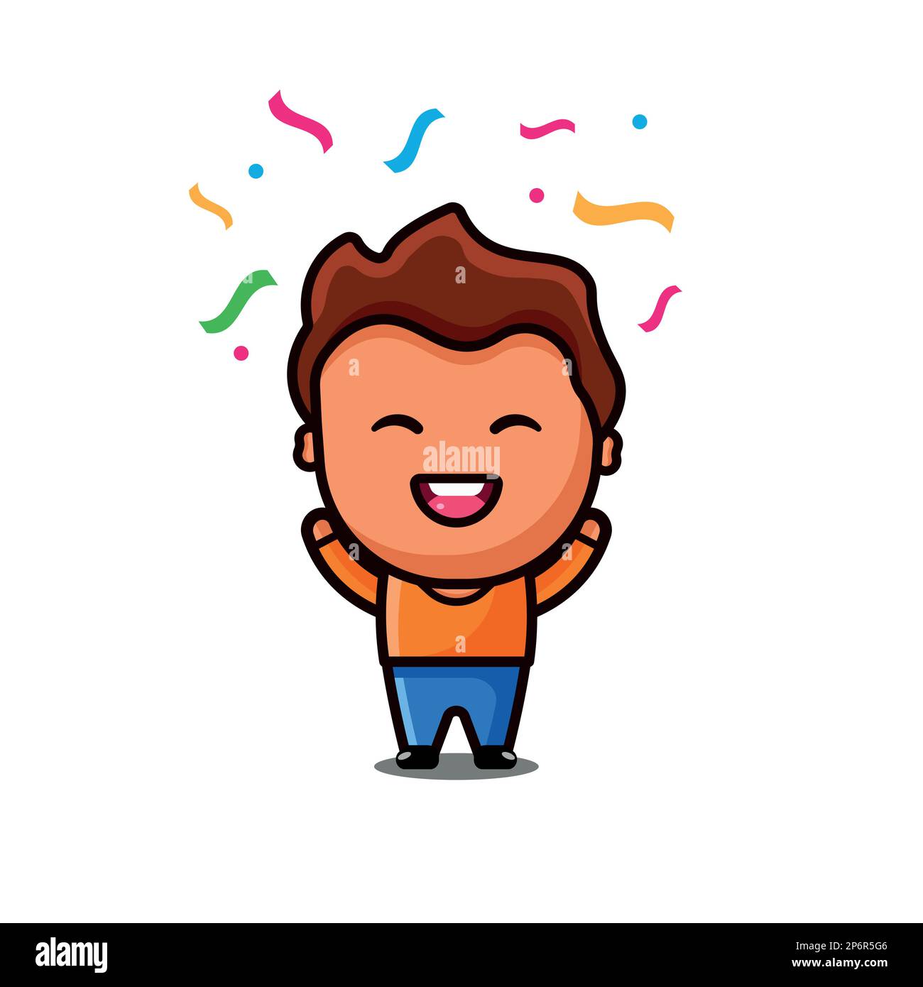 Student celebrate Stock Vector Images - Alamy