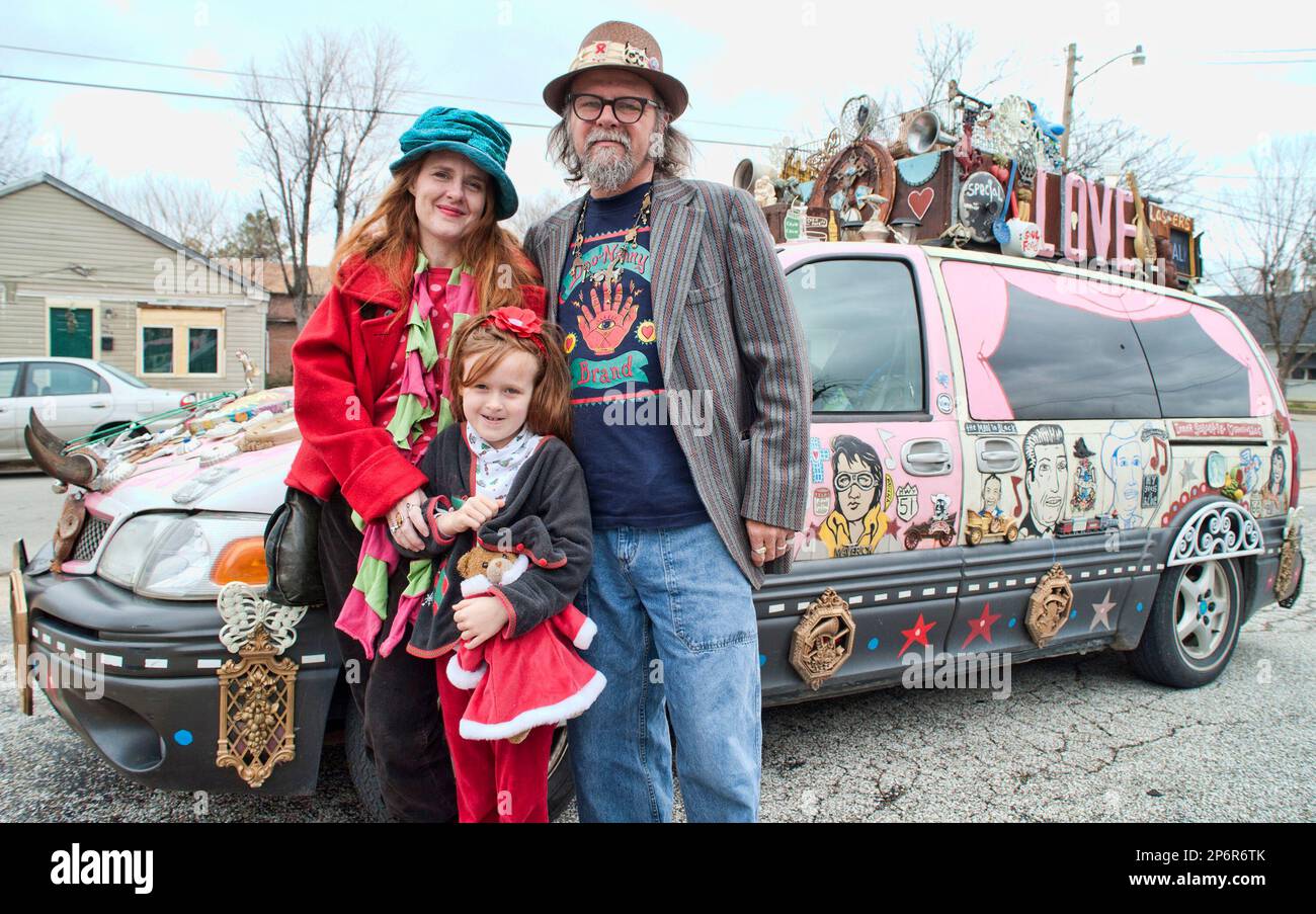 From left, Grace Kelly Laster, Ruby Elvis Rose Laster and C.M. Laster ...