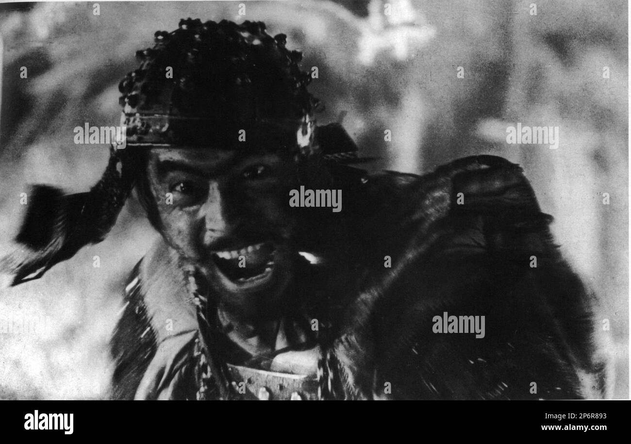 1954 : The japanish actor TOSHIRO MIFUNE ( 1920 - 1997 ) in THE SEVEN ...