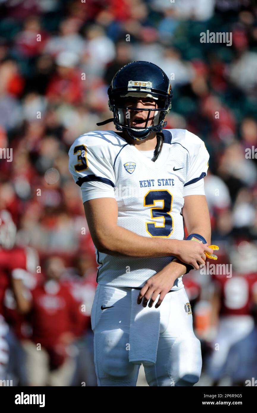 Kent State University Golden Flashes quarterback Spencer Keith (3 ...