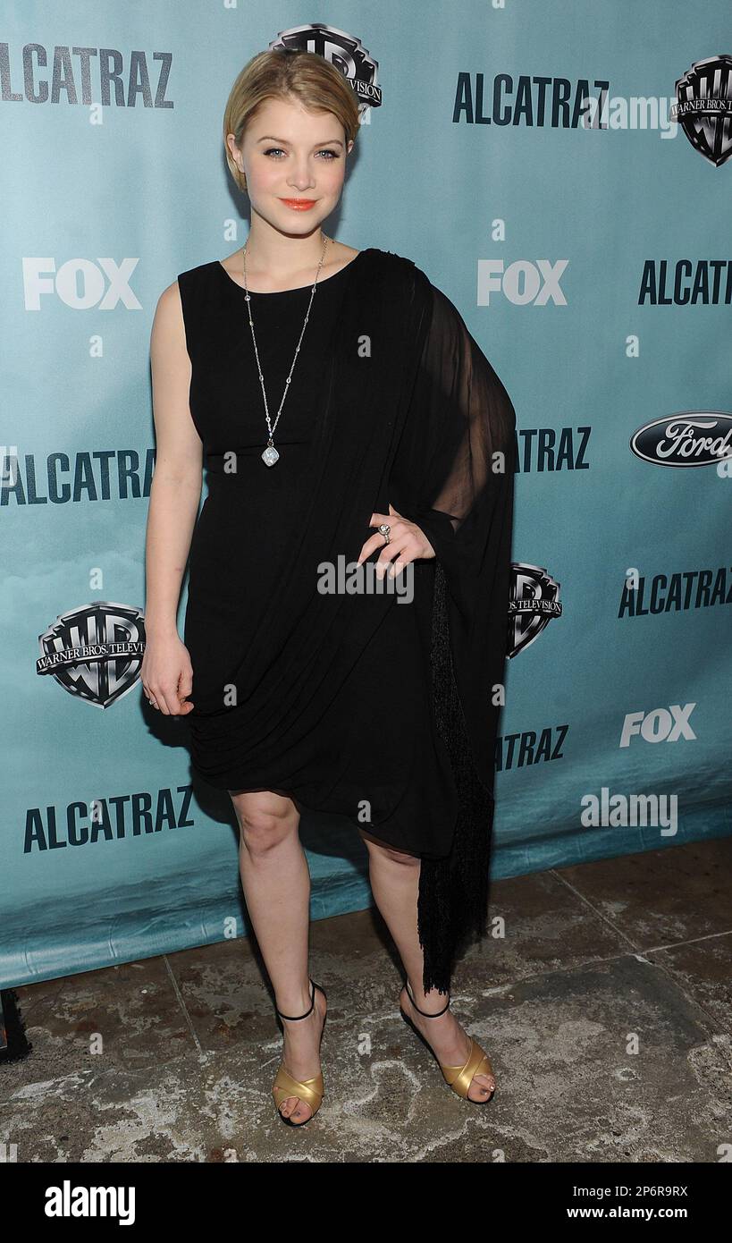 ALCATRAZ ISLAND, CA - JANUARY 11: Actress Sarah Jones attends FOX's ...