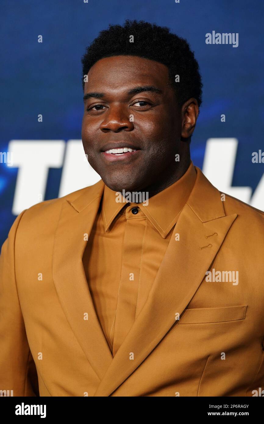 Sam Richardson Arrives At The Season Three Premiere Of Ted Lasso On Tuesday March 7 2023 At