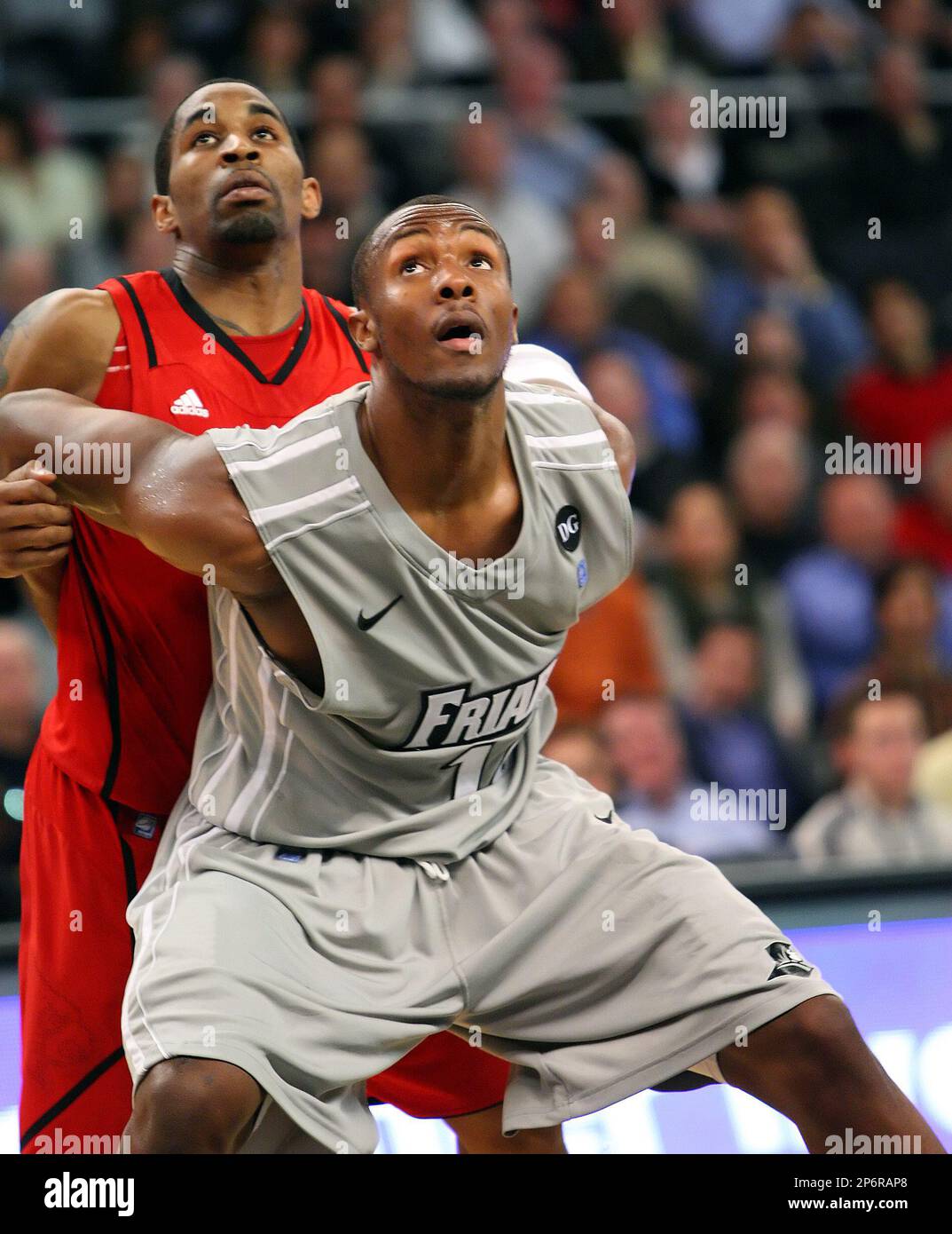 January 10, 2012: Providence Friars forward Kadeem Batts (10) and ...