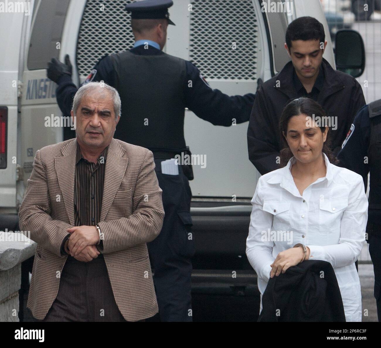 Mohammad Shafia, Tooba Mohammad Yahya and their son Hamed Shafia arrive ...