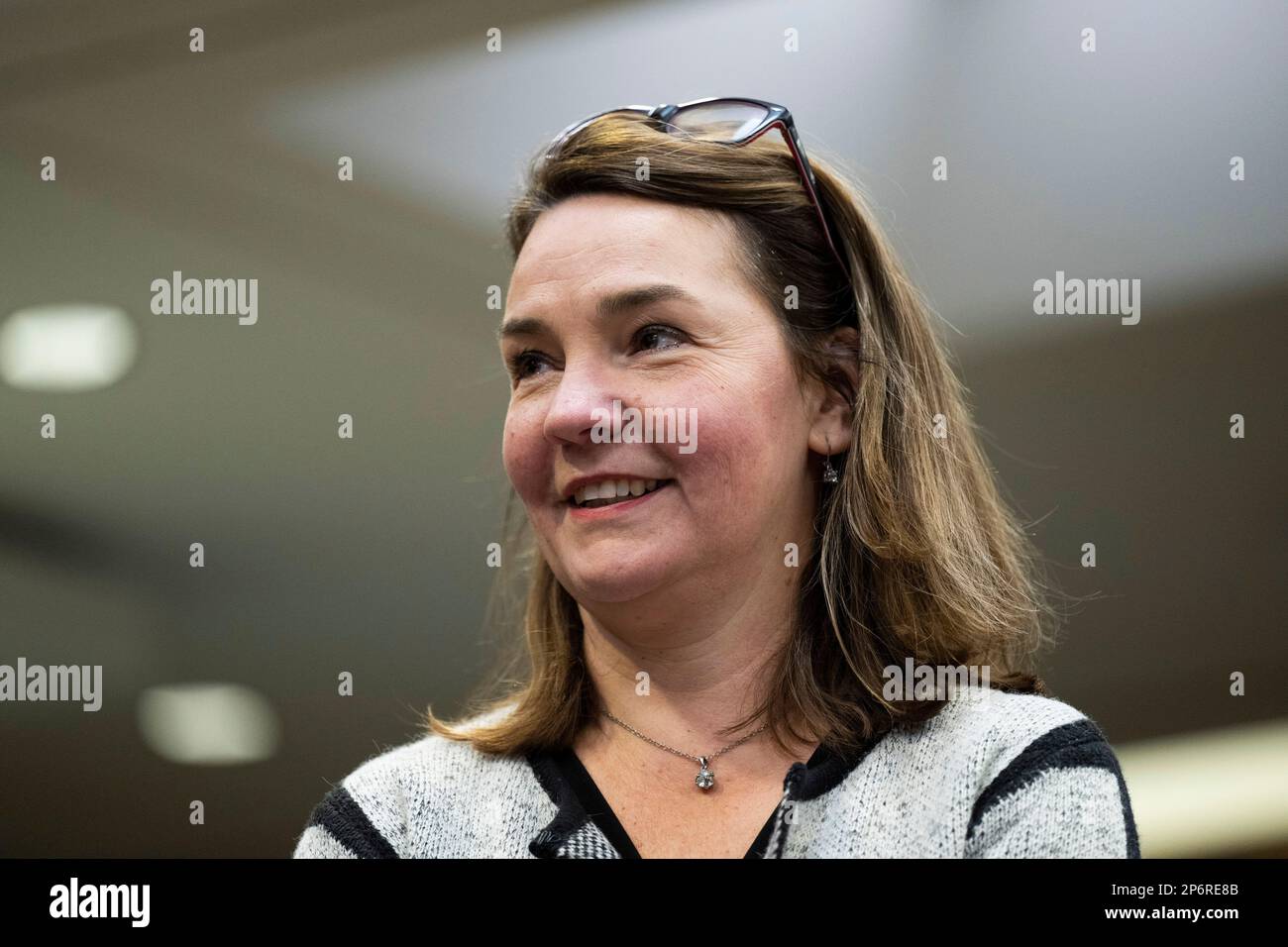 Information Commissioner Caroline Maynard prepares to appear at the ...