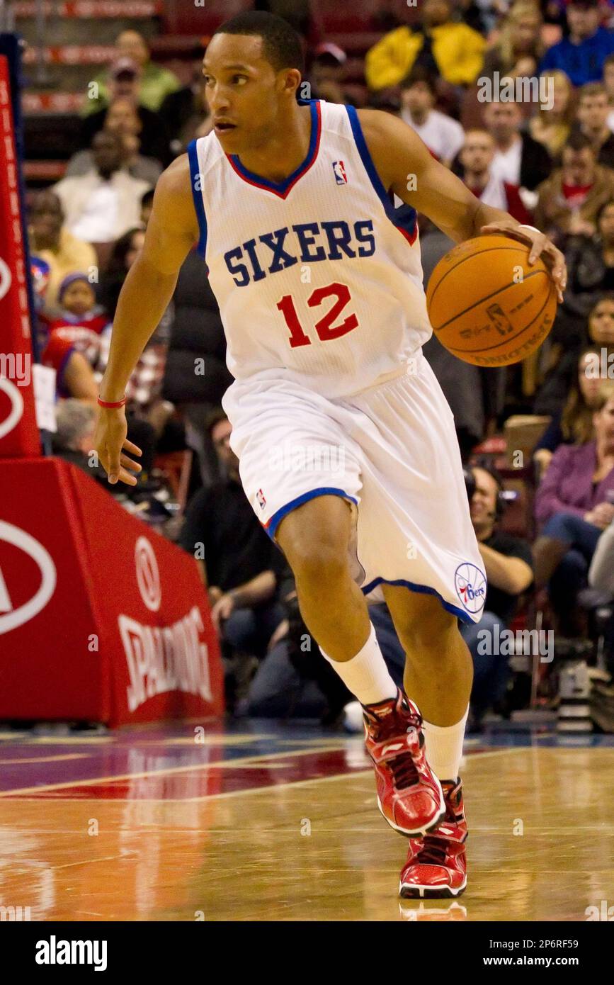 January 6, 2012: Philadelphia 76ers shooting guard Evan Turner (12 ...